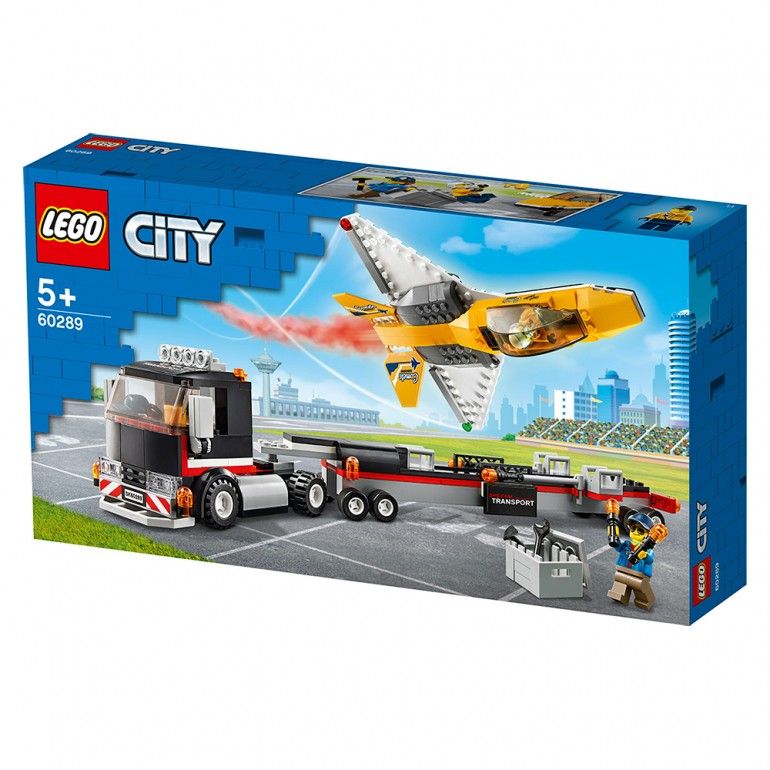 CAMION TRANSPORTE REACTOR ACROBATICO LEGO CITY